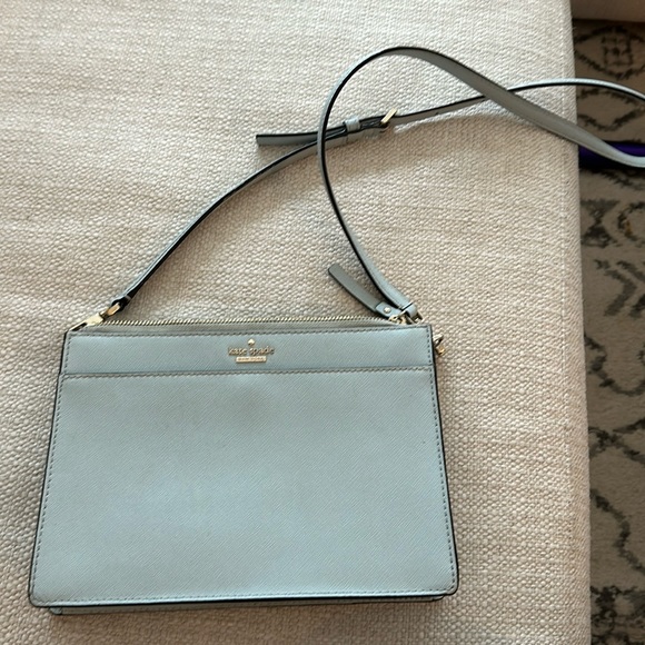 kate spade | Bags | Kate Spade Light Blue Crossbody Bag | Poshmark
